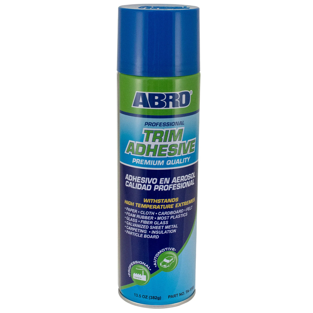 Abro Trim Adhesive Aerosol 382GM – Motomox