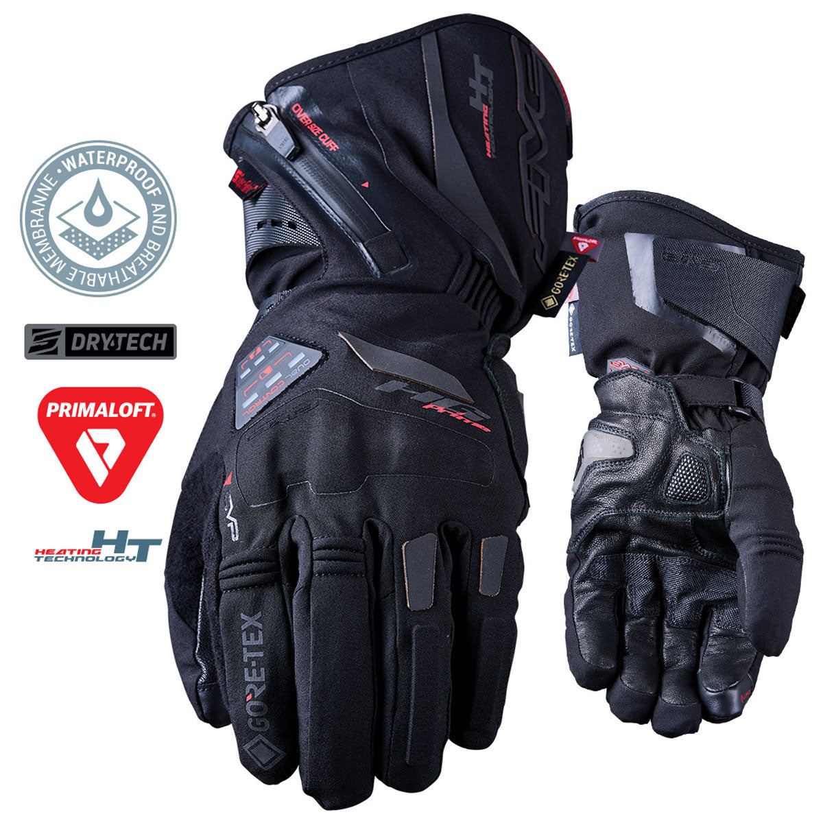 Five HG Prime GTX Heated Gloves – Motomox