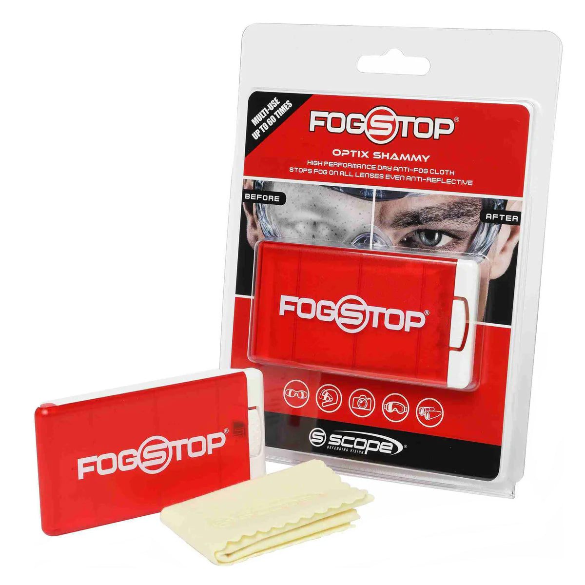 FogStop Optix Shammy Cloth – Motomox