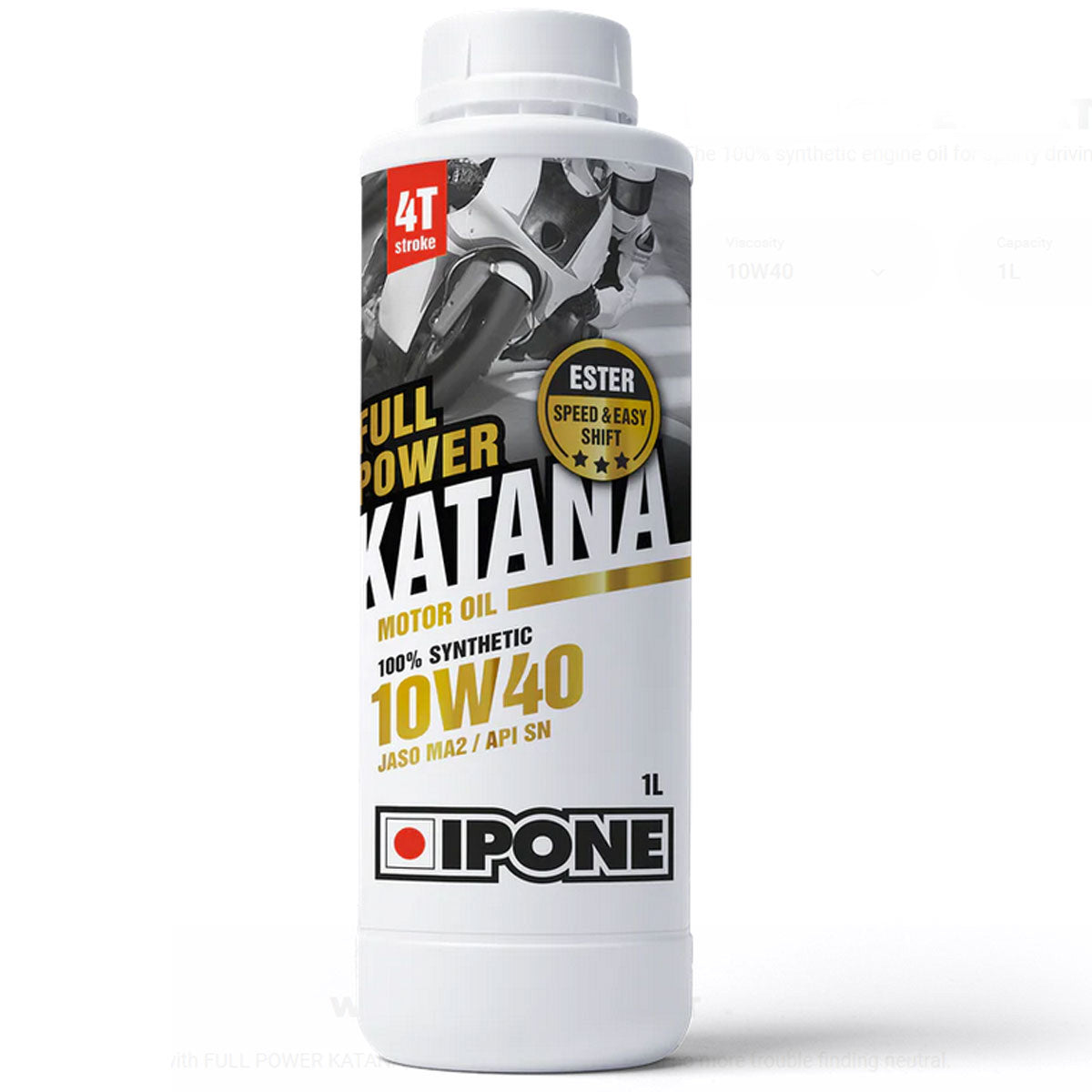 IPONE Full Power Katana 10W 40 – Motomox