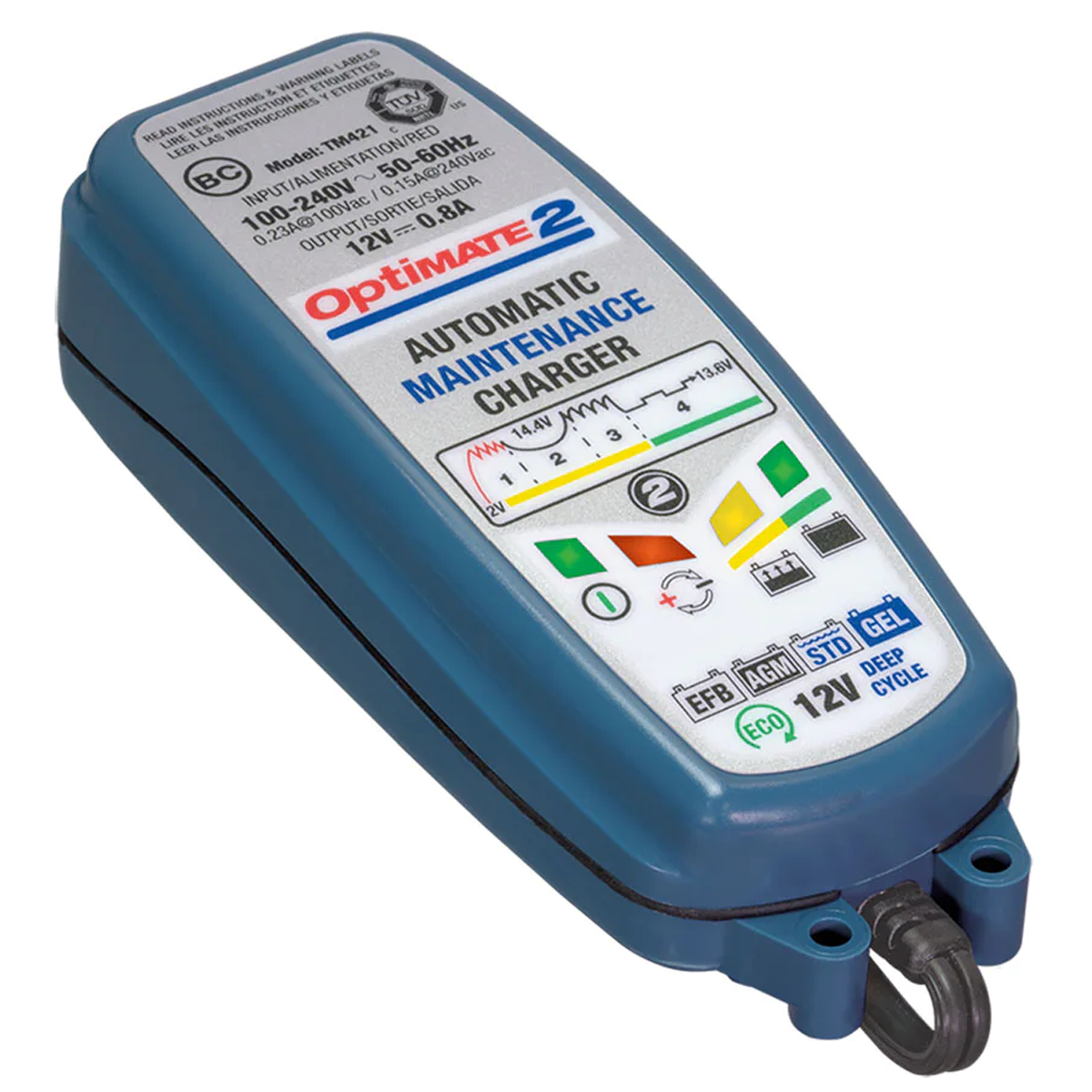 OptiMate 2 Battery Charger – Motomox