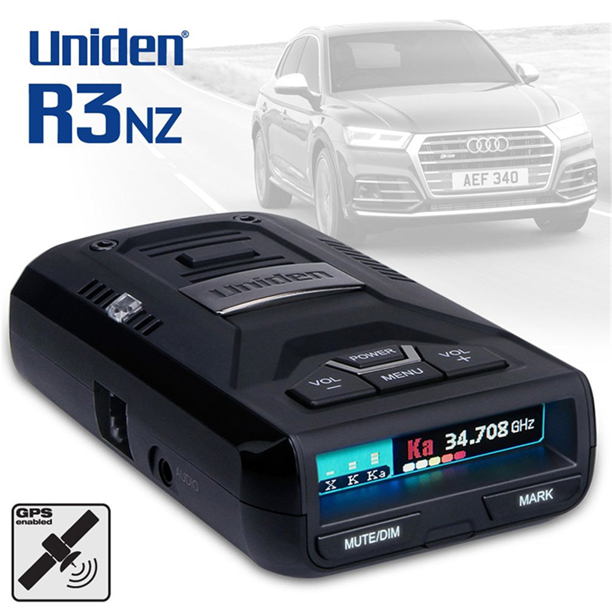 Uniden R3 Radar Detector with GPS – Motomox