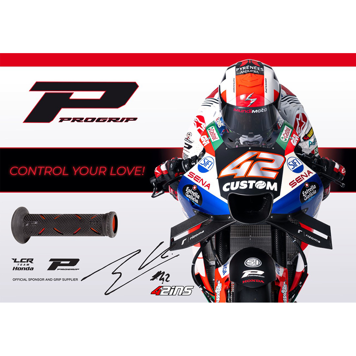 ProGrip Dual Density Road Grip - PG717BT – Motomox