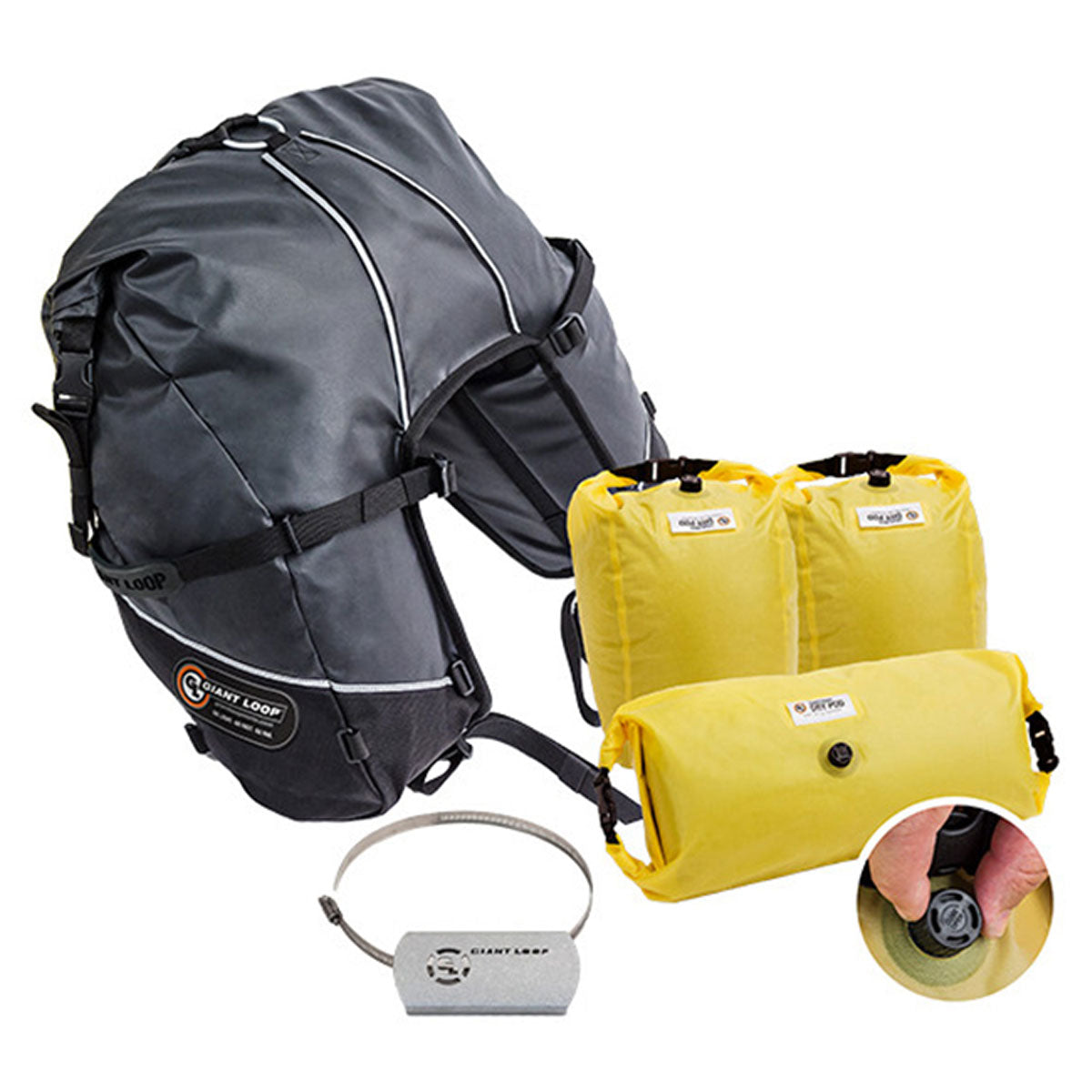 Giant Loop Great Basin Saddlebag – Motomox